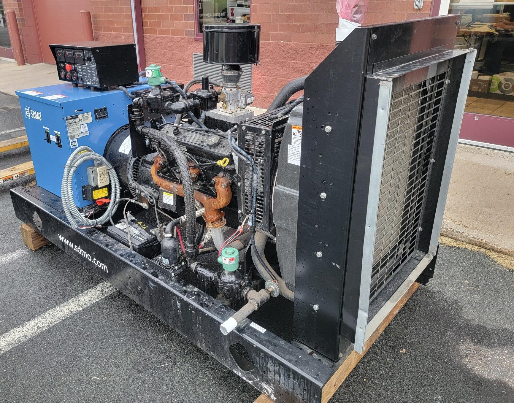 Kohler SDMO 50KW Natural Gas Generator - 208v/3PH - Tested, & Ready to ...