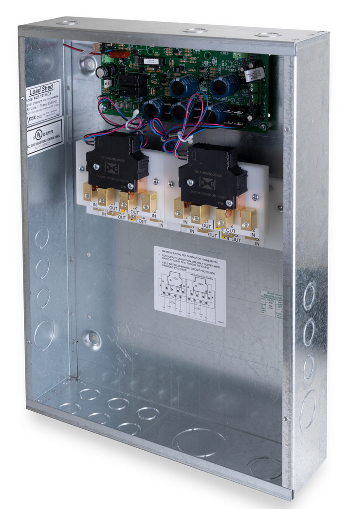 CX Series - Universal Load Shedding Panel with Integrated Load Logic C ...